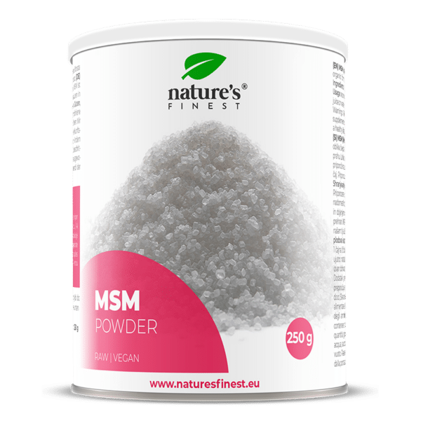 MSM v prahu 250g – Naturesfinest