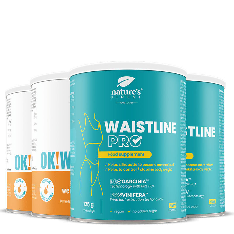 2x Waistline PRO + 2x OK!WaterOut paket – Naturesfinest